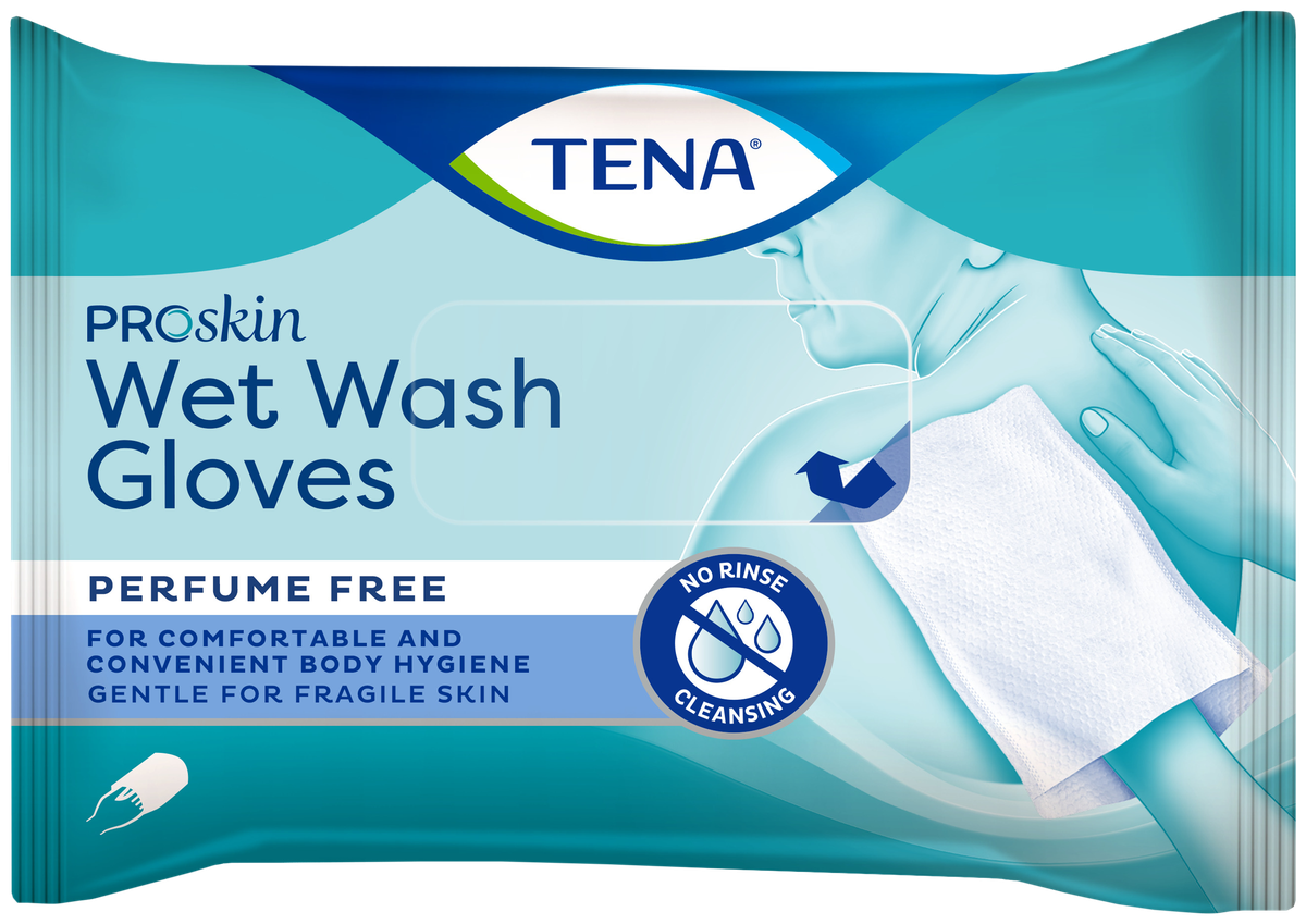 TENA Wet Wash Glove mazgāšanas cimds, 8 gab. - Piegāde visā Latvijā ...