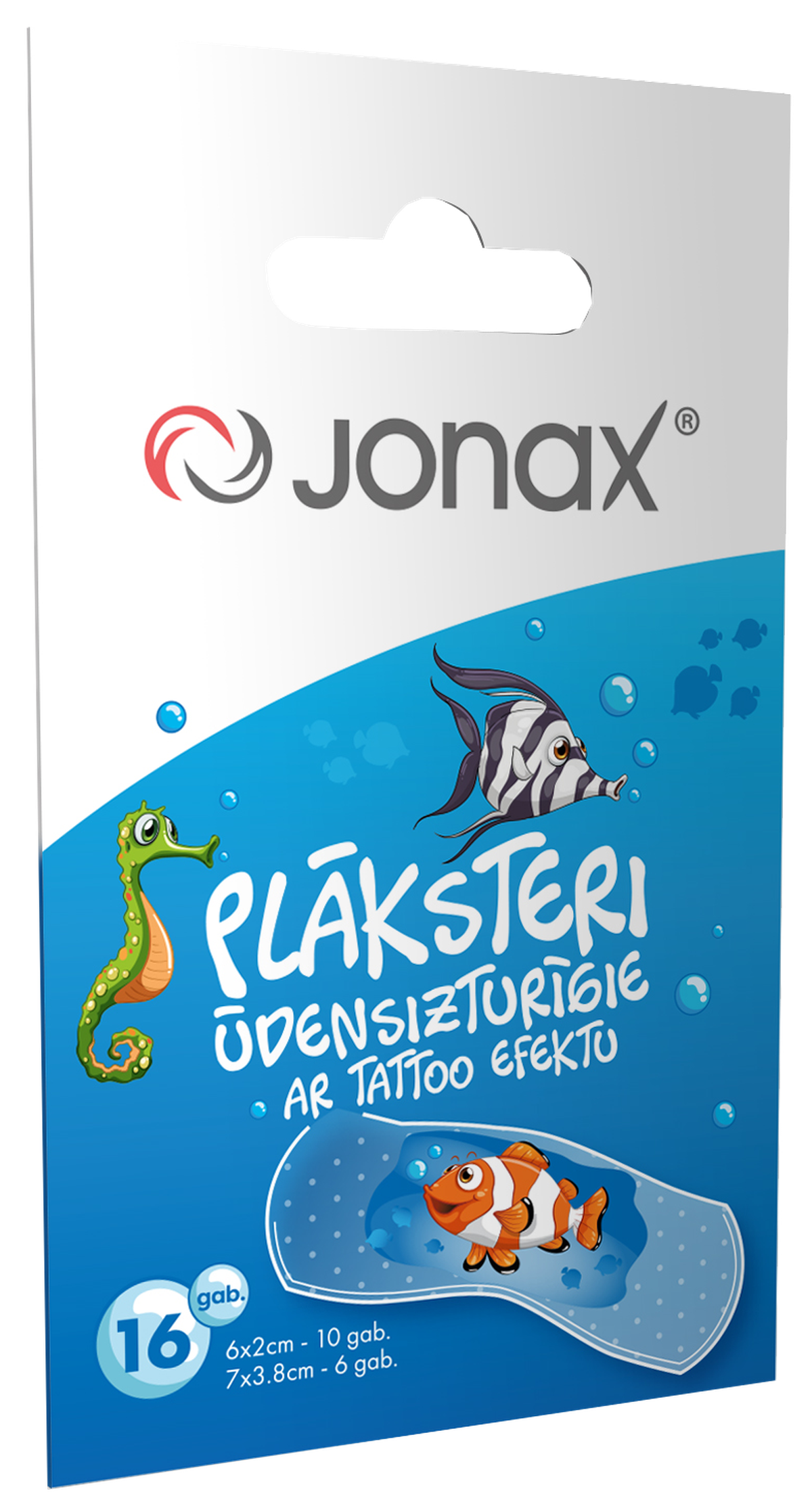 JONAX Tattoo plāksteris, 16 gab. - Piegāde visā Latvijā | Moonmart